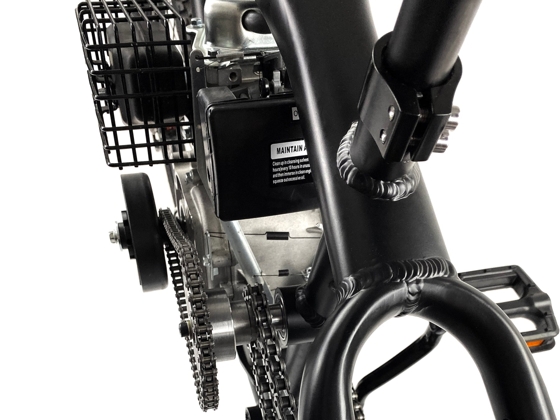 PHATMOTO® ALL TERRAIN Fat Tire 2023 - 79cc Motorized Bicycle 7-Speed | Phatmoto